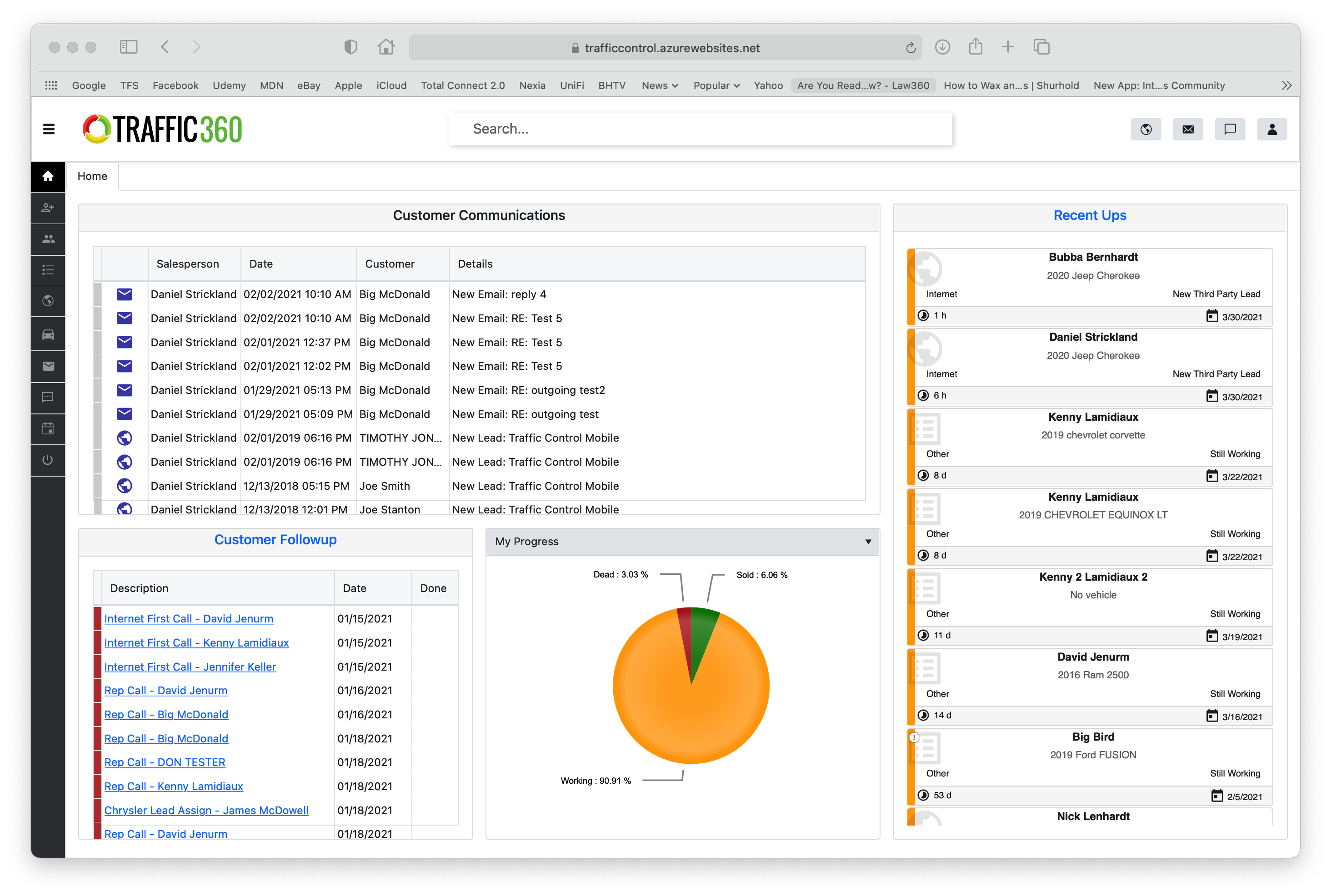Traffic360 CRM | By Traffic Control