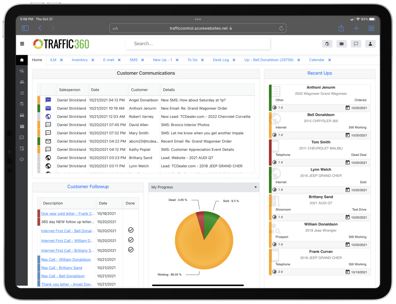 Traffic360 CRM | By Traffic Control